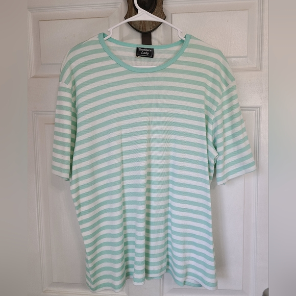 Southern Lady | Tops | Southern Lady Womans Short Sleeve Blouse Size 2x ...